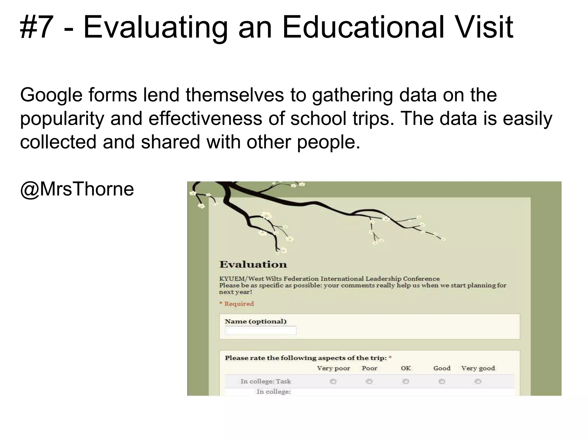 80 interesting ways to use google forms to support learning | PPT