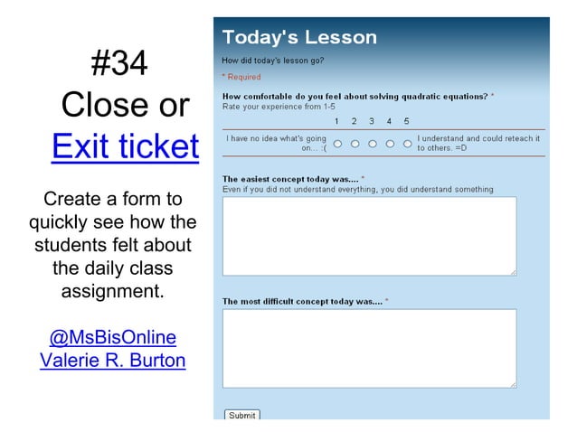 80 interesting ways to use google forms to support learning | PPT
