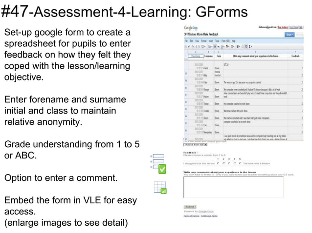 80 interesting ways to use google forms to support learning | PPT