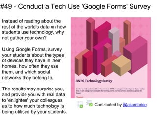 80 interesting ways to use google forms to support learning | PPT