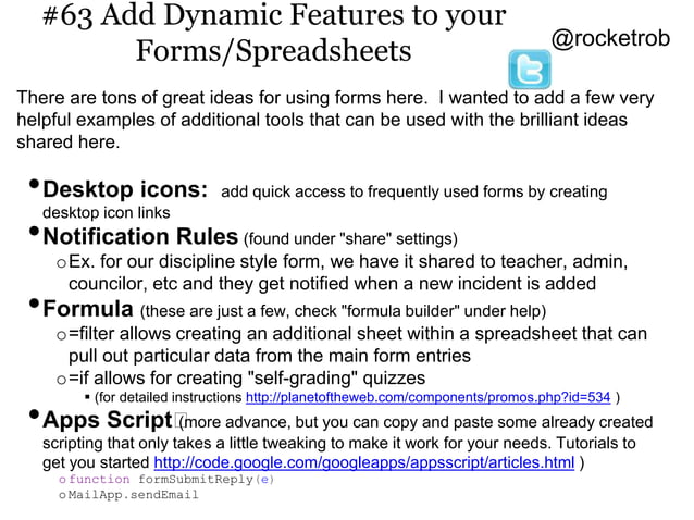 80 interesting ways to use google forms to support learning