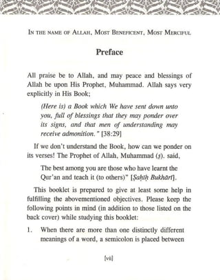 80 percent qur'anic arabic words | PDF