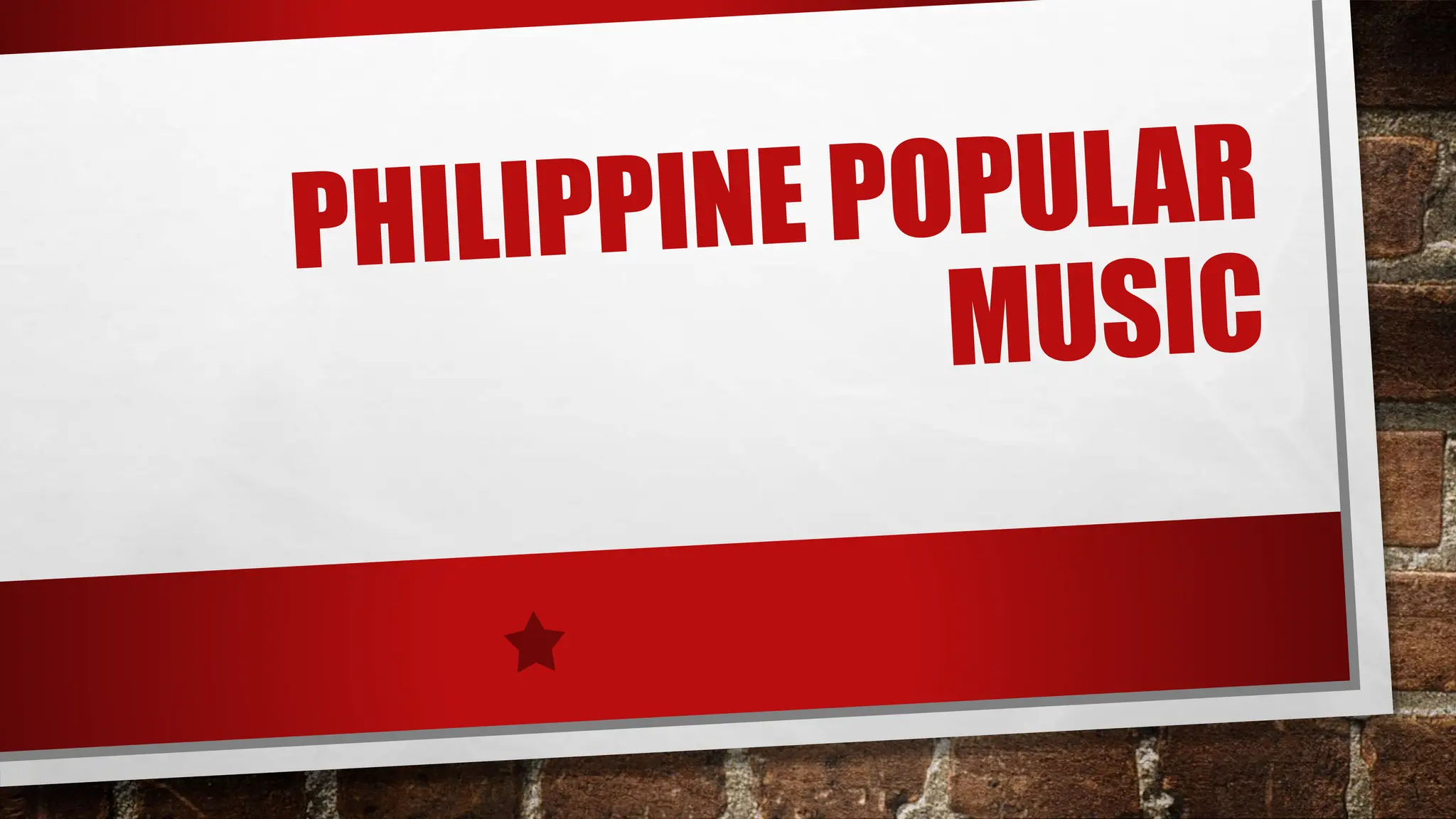 Philippine Popular music in the 80s and 90s | PPTX