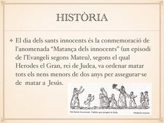 Sants innocents | PPT