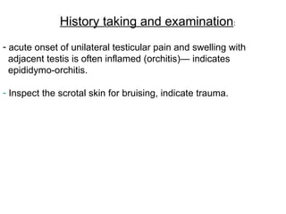 Comprehensive Syndromic Management of Scrotal Swelling, Inguinal Bubo ...