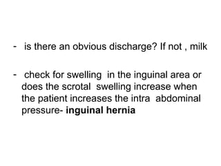 Comprehensive Syndromic Management of Scrotal Swelling, Inguinal Bubo ...