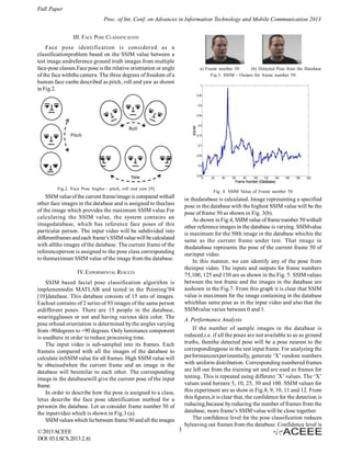 Face Pose Classification Method using Image Structural Similarity Index | PDF