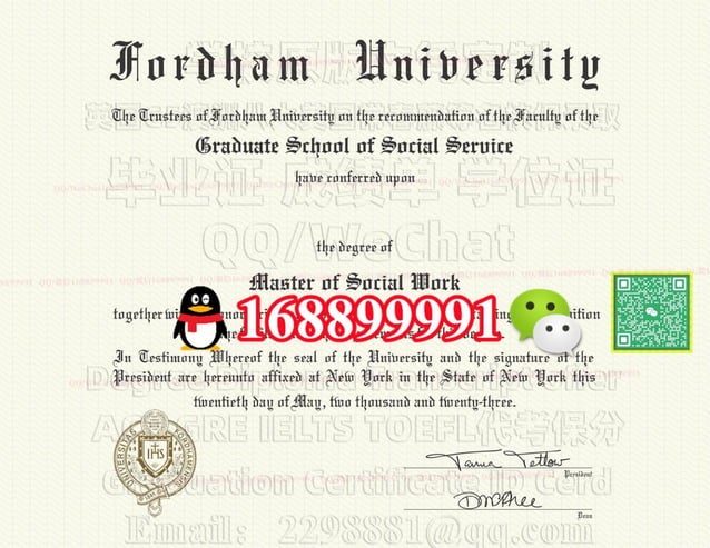 Fordham University degree offer diploma Transcript | PPT