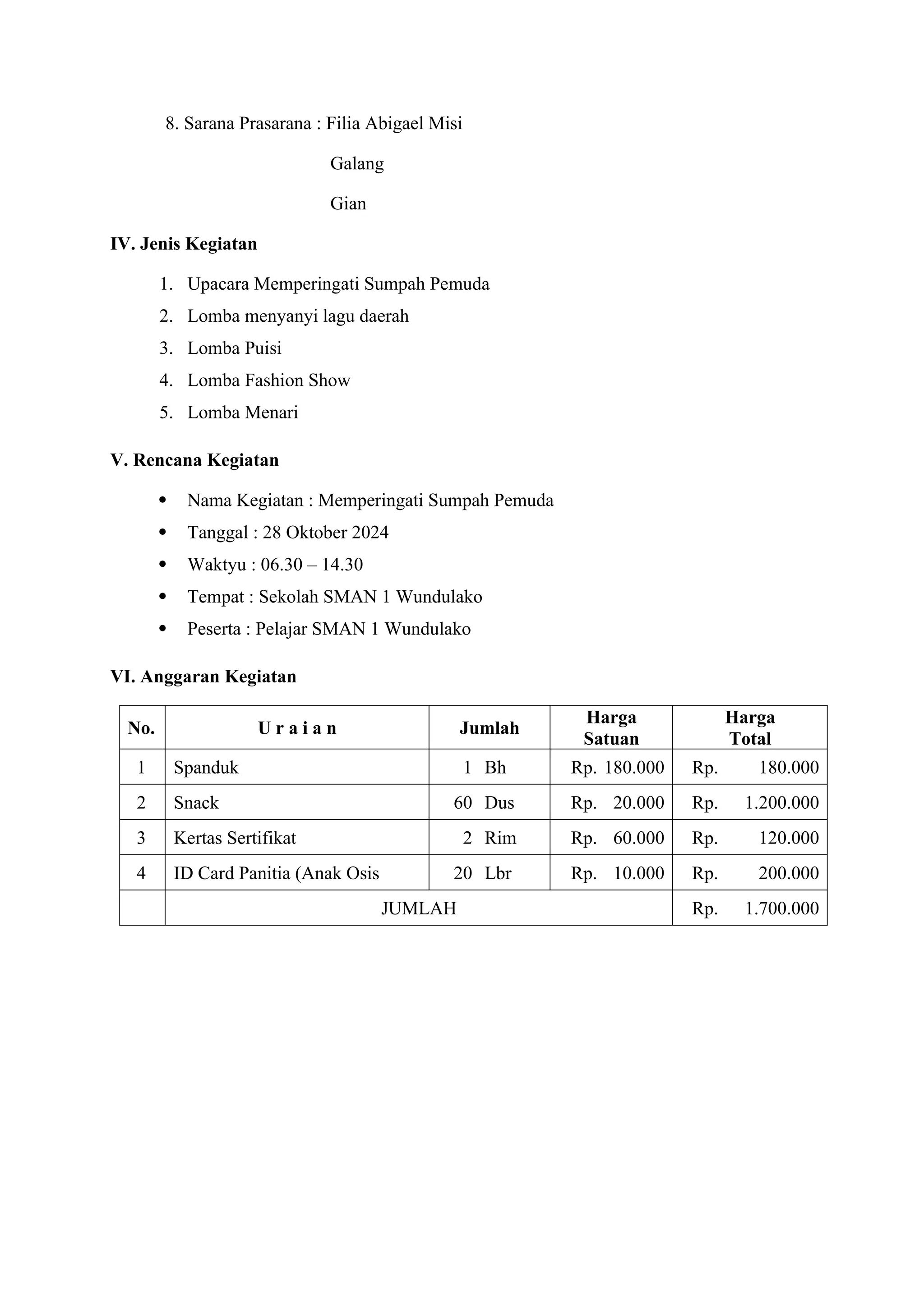 Surat Perjanjian Sewa Kendaraan Mobil Docx