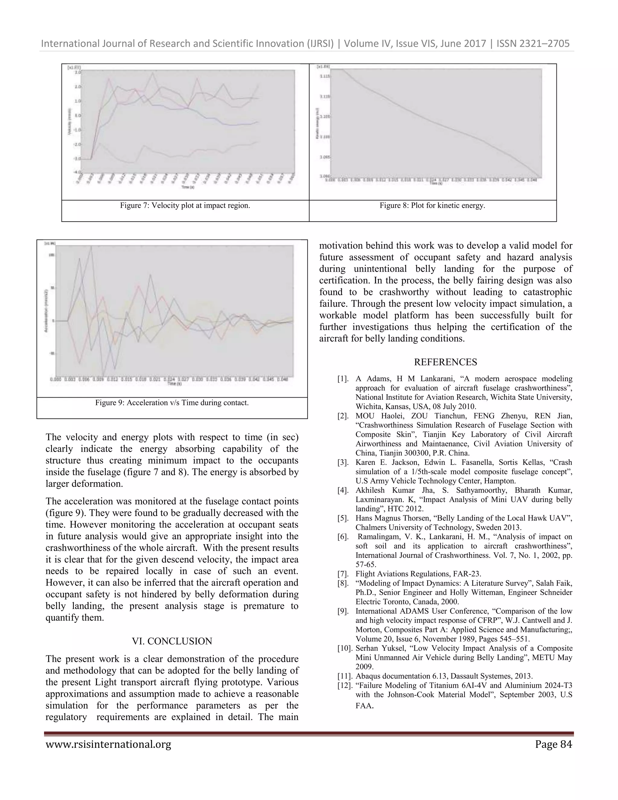 FE Based Crash Simulation of Belly Landing of a Light Transport Aircraft | PDF | Aviation ...