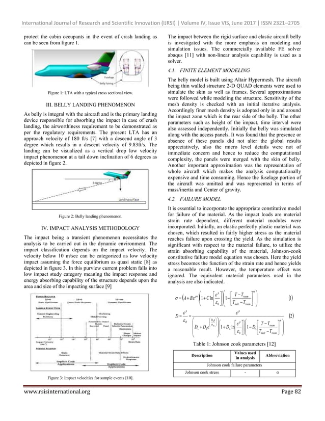 FE Based Crash Simulation of Belly Landing of a Light Transport Aircraft | PDF | Aviation ...