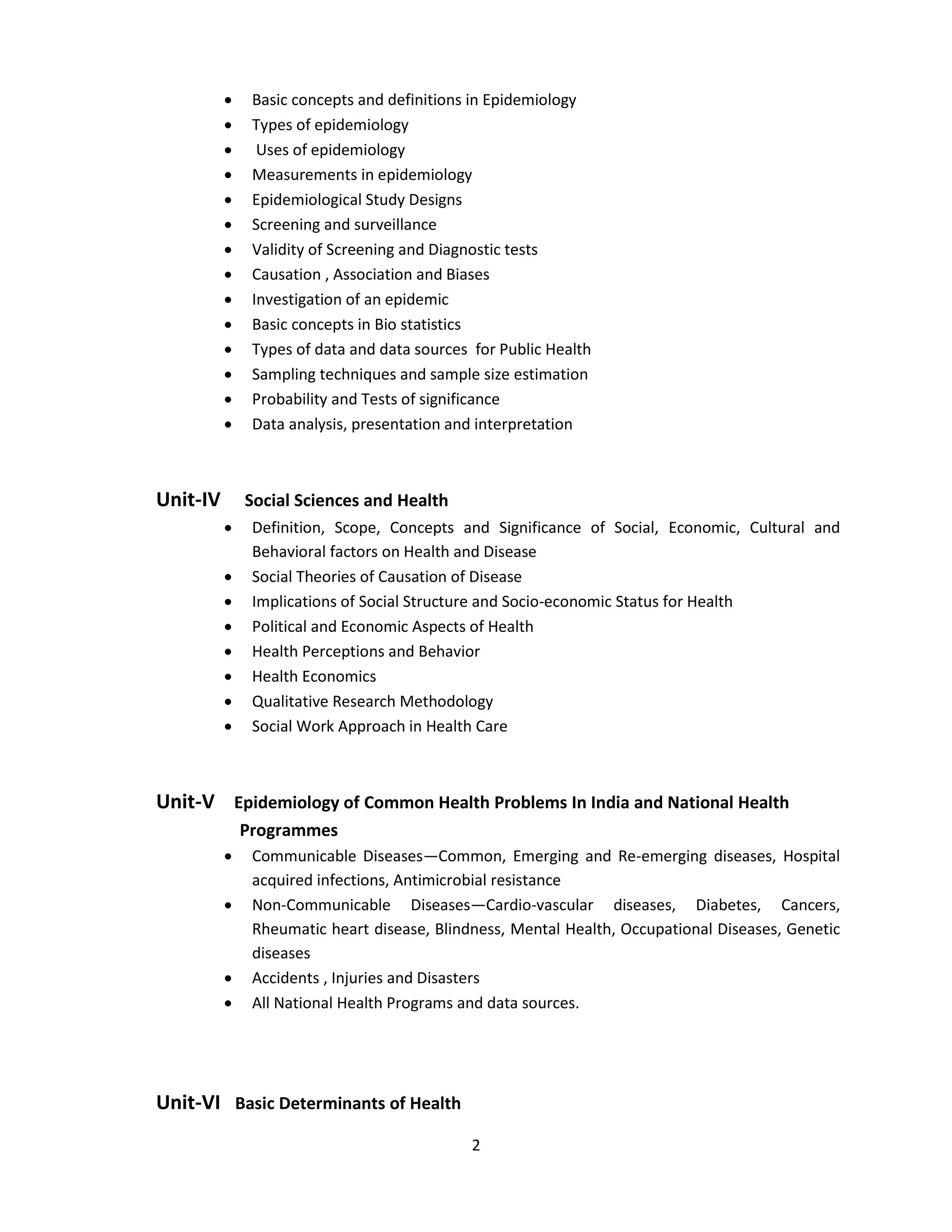 NTA UGC NET JRF - 81 social medicine community health-new updated syllabus | PDF