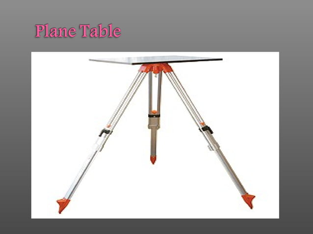 PLANE TABLE SURVEYING | PPT | Science