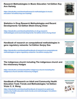 Indigenous Research Methodologies Bagele Chilisa | PDF