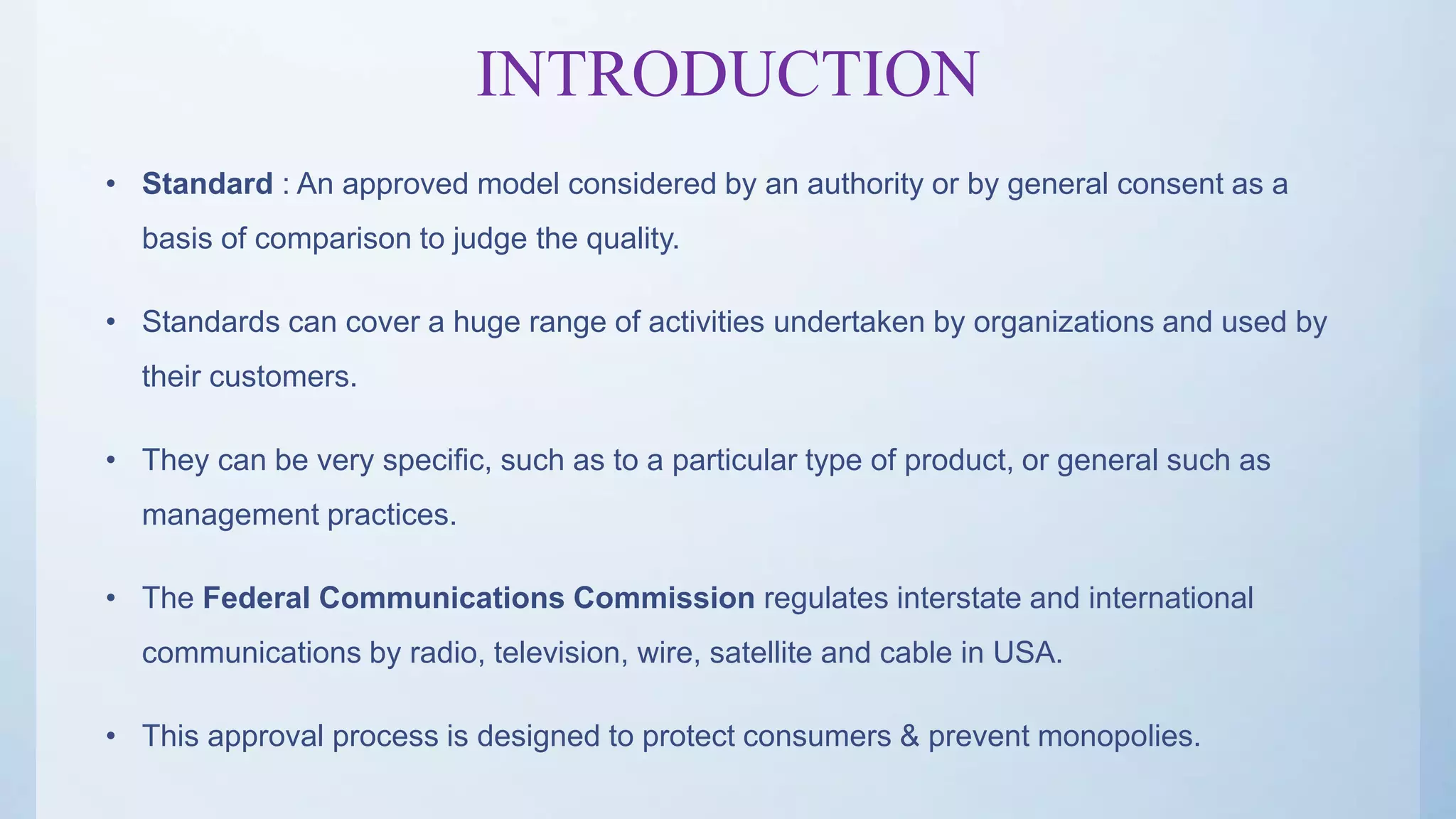FCC REGULATIONS | PPTX