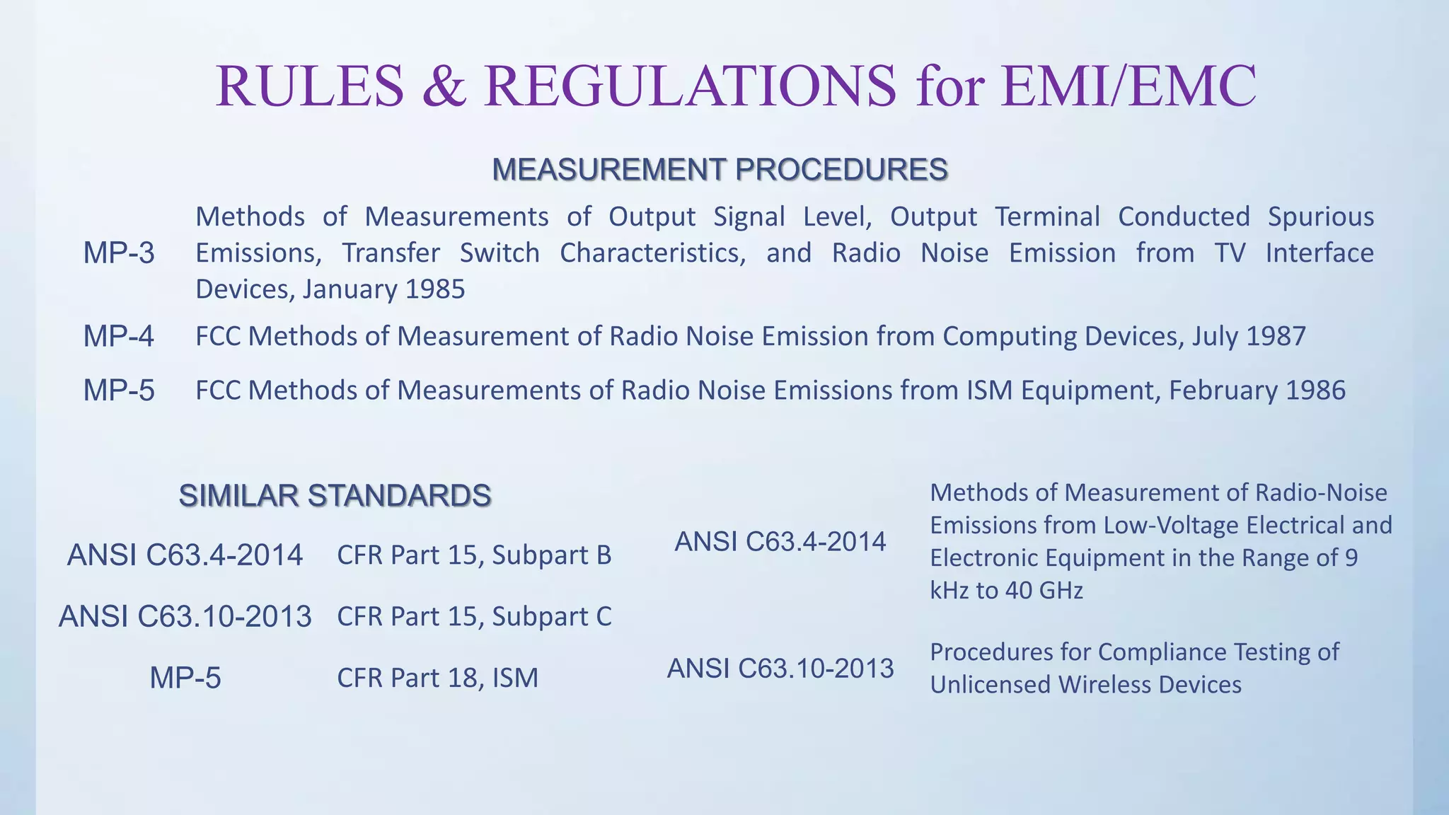 FCC REGULATIONS | PPTX