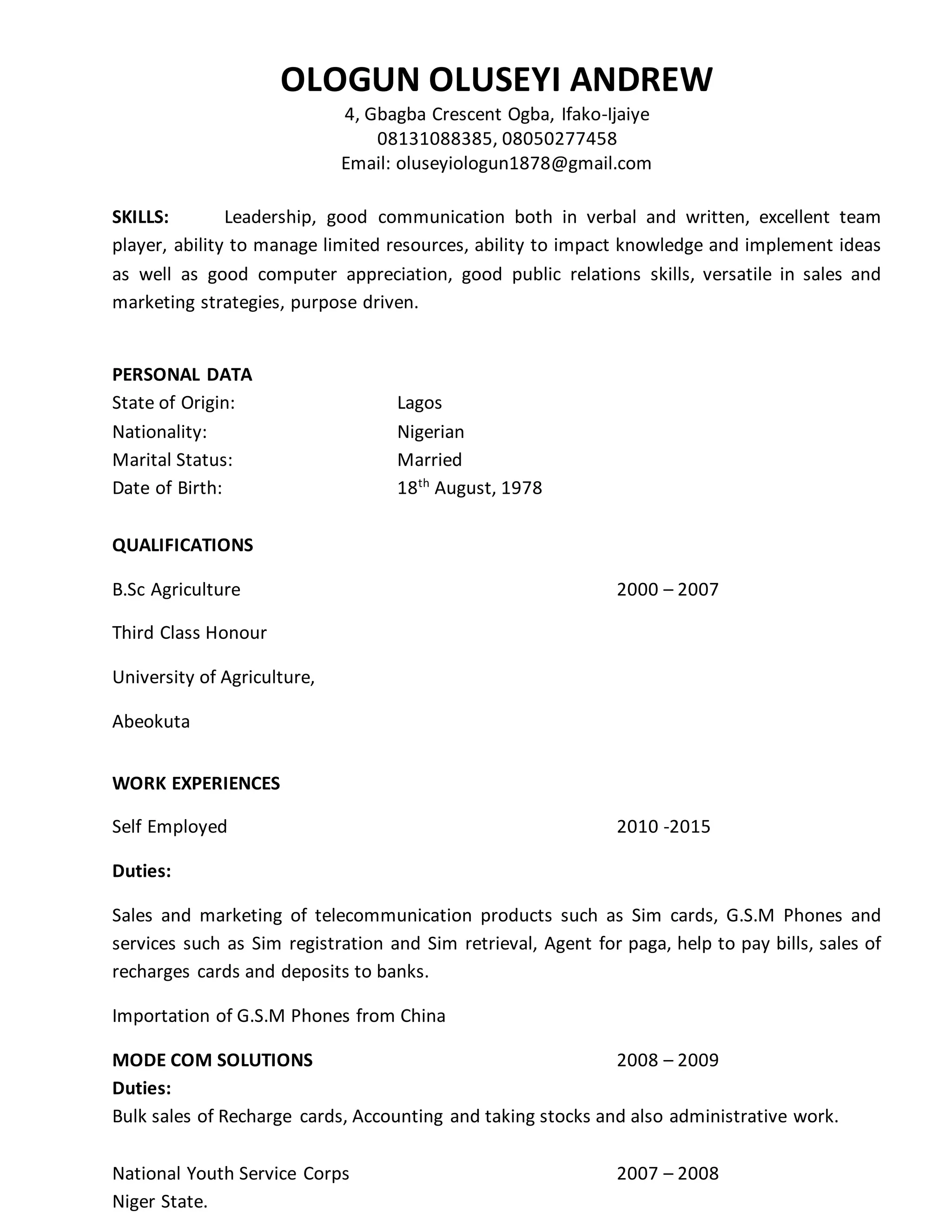 OLOGUN OLUSEYI ANDREW (1) | PDF