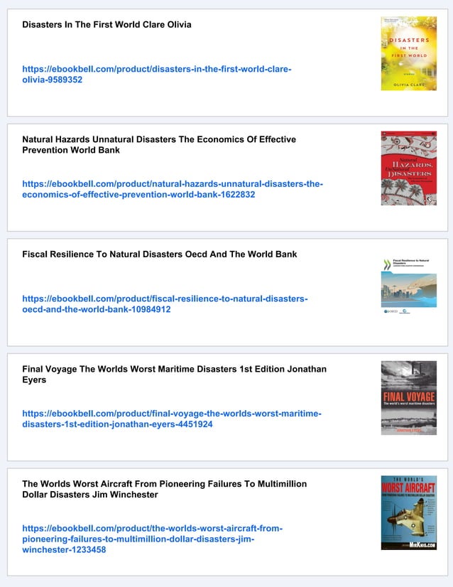 World Disasters Report 2006 Focus On Neglected Crises Jonathan Walter | PDF