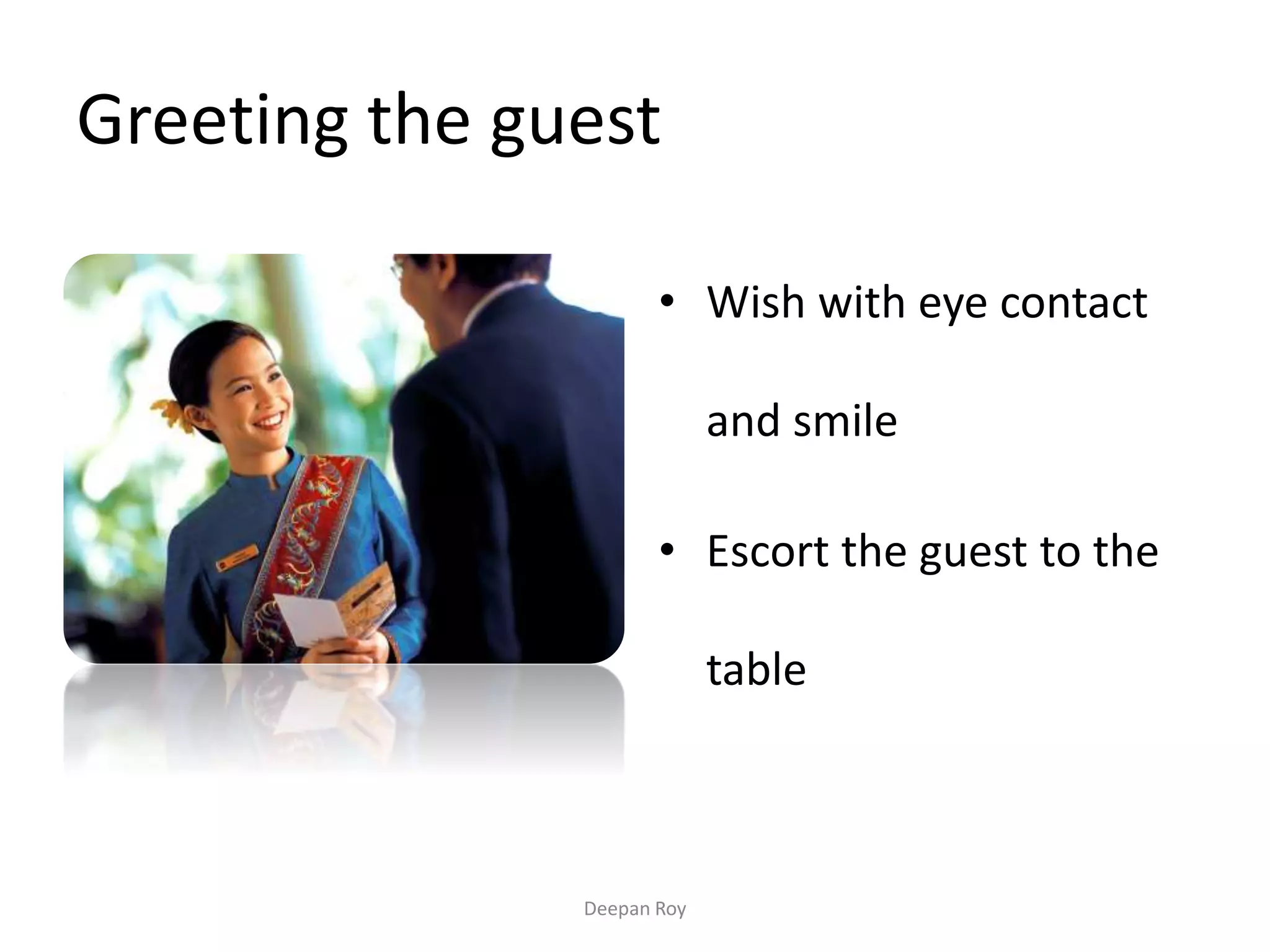 Sequence of service | PPTX