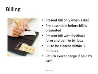Sequence of service | PPTX