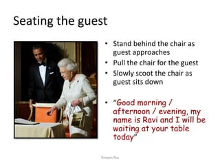 Sequence of service | PPTX