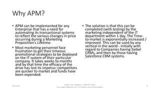 APM (DPB) PresentationLI | PPTX | Cloud Computing | Internet