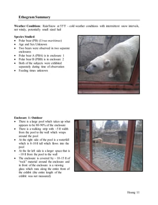 PB Habitat Paper | DOCX | Zoos & Aquariums | Attractions
