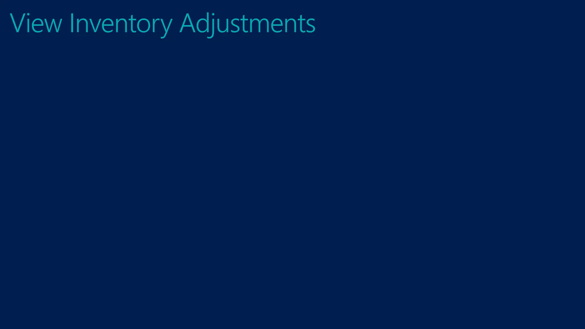 Inventory closing Microsoft Dynamics 365.pptx