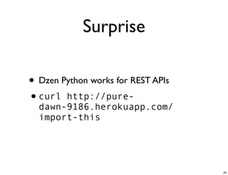 ekb.py: KISS REST API | PPT