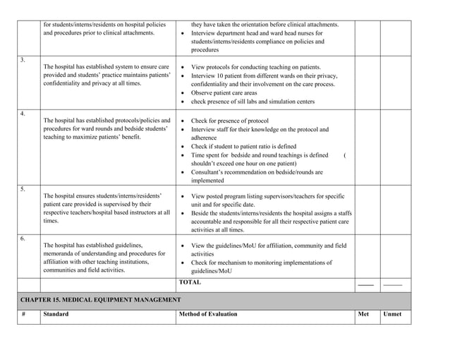 EHSTG Assessment Handbook
