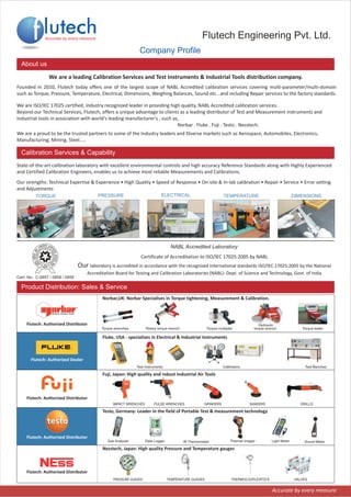 Company Profile FLUTECH | PDF