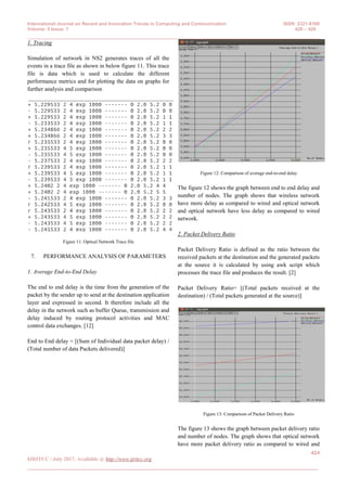 Performance Analysis of Wired, Wireless and Optical Network using NS2 | PDF | Computer ...