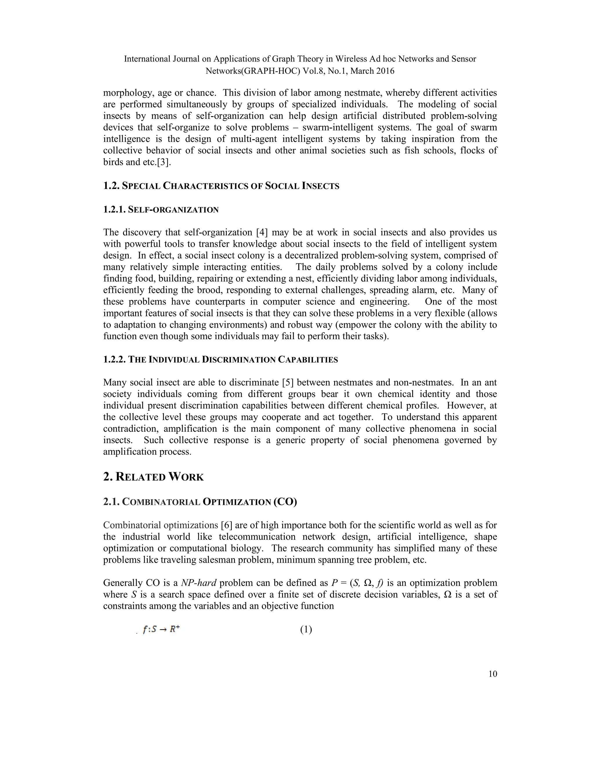Swarm Intelligence From Natural To Artificial Systems Ant Colony Optimization Pdf