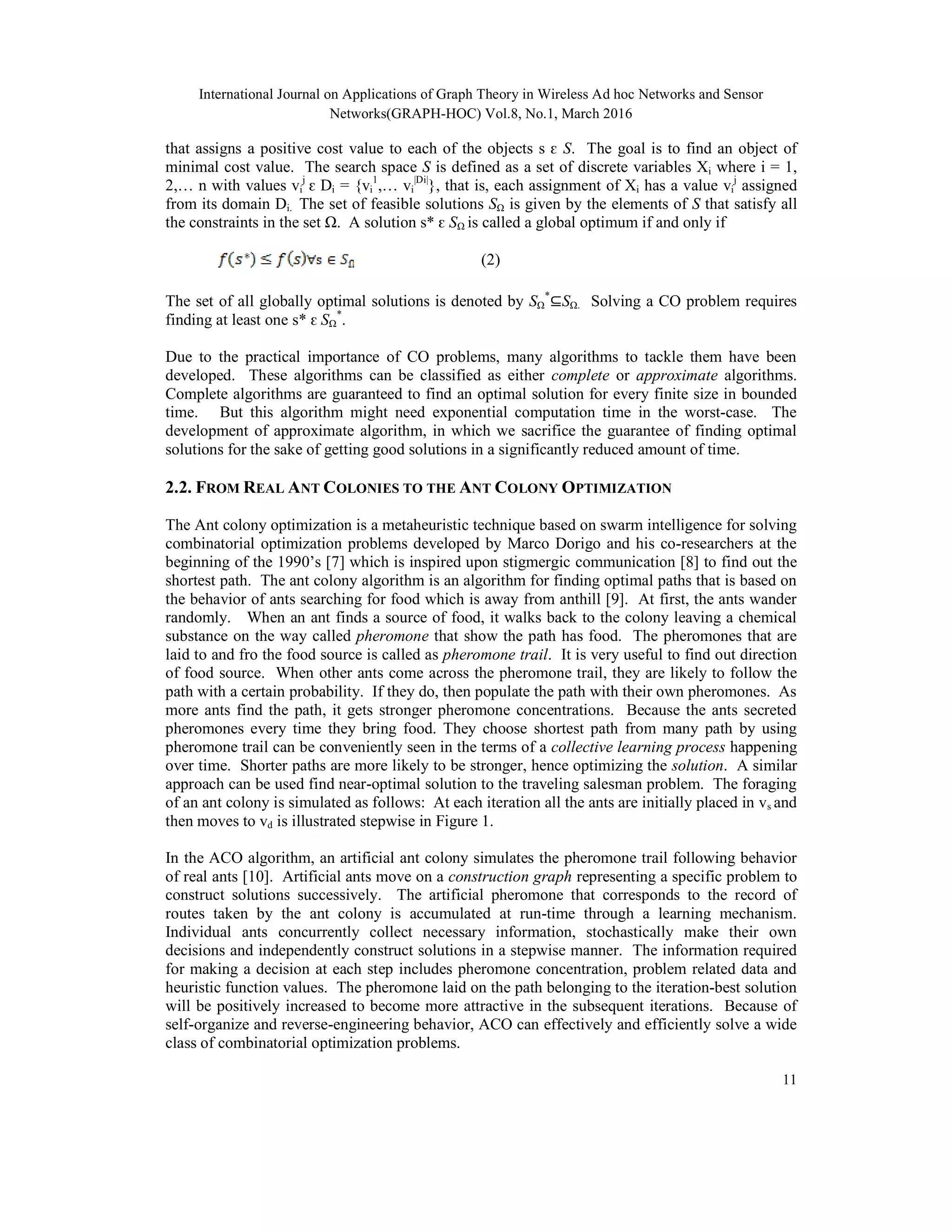 Swarm Intelligence From Natural To Artificial Systems Ant Colony Optimization Pdf