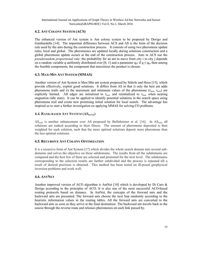 SWARM INTELLIGENCE FROM NATURAL TO ARTIFICIAL SYSTEMS: ANT COLONY OPTIMIZATION | PDF