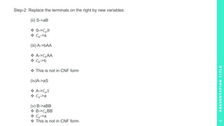 Conversion of CFG to CNF.pptx