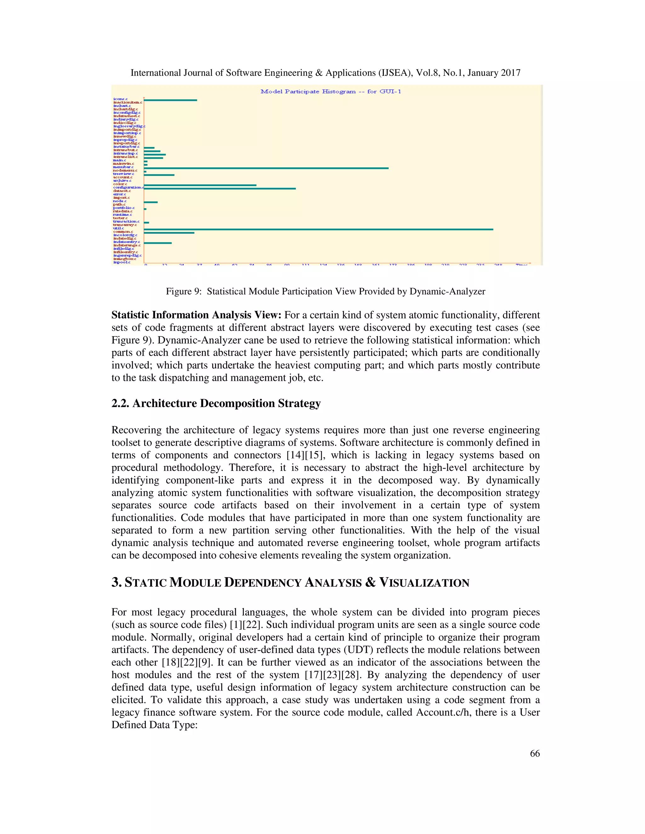 SOFTWARE DESIGN ANALYSIS WITH DYNAMIC SYSTEM RUN-TIME ARCHITECTURE DECOMPOSITION | PDF