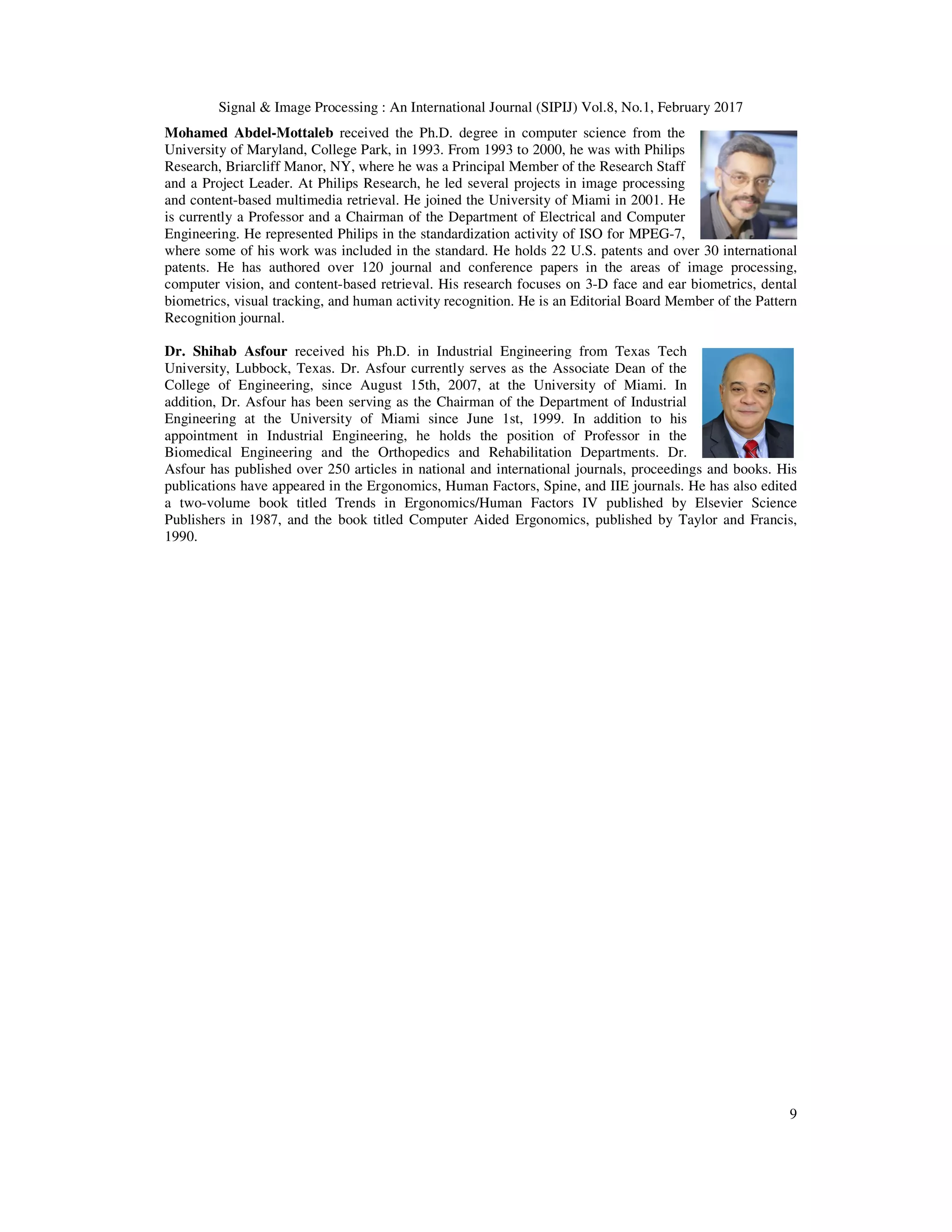 Multimodal Biometrics Recognition From Facial Video Via Deep Learning Pdf