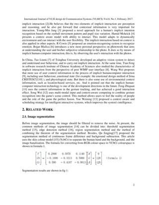 A PREDICTION METHOD OF GESTURE TRAJECTORY BASED ON LEAST SQUARES ...