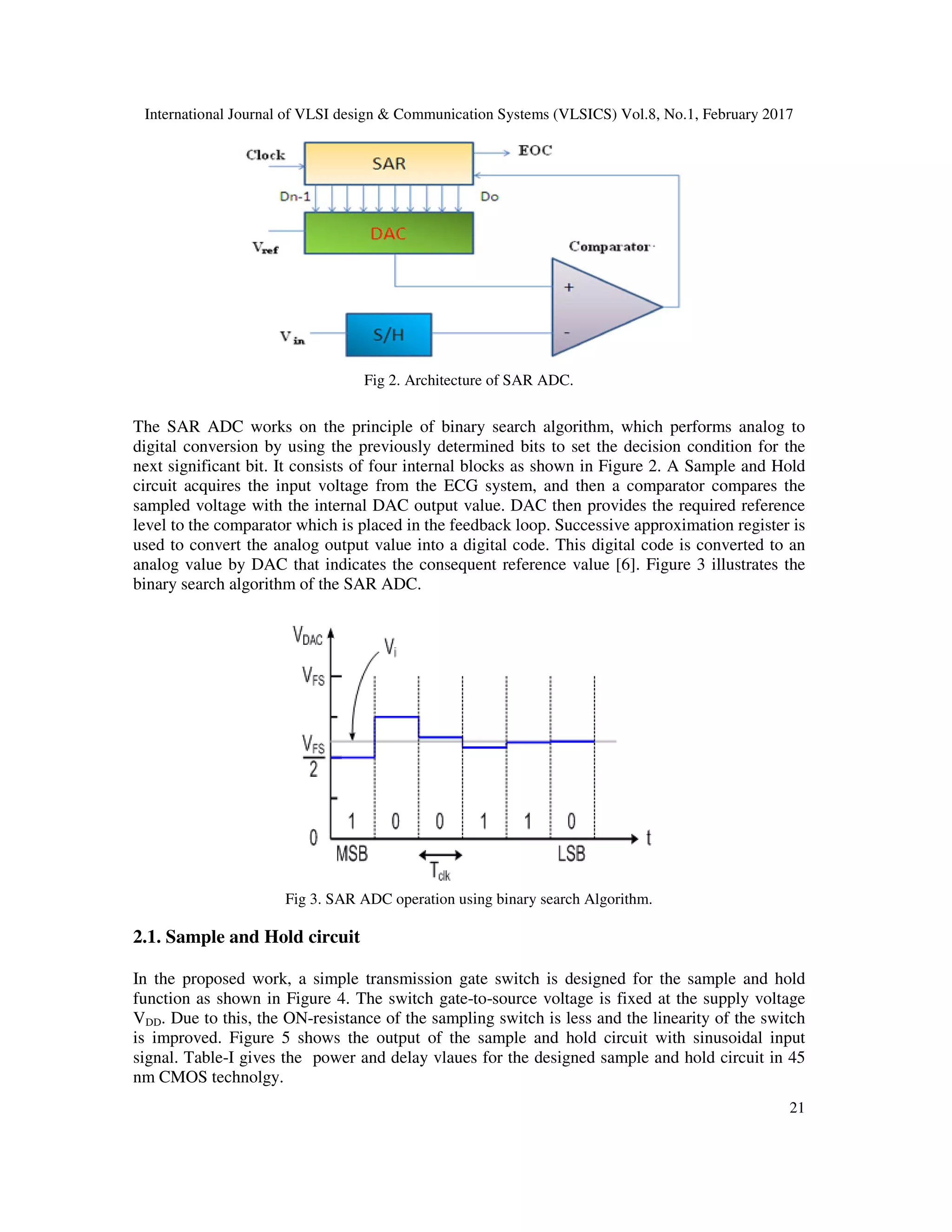Design Of Low Power Sar Adc For Ecg Using 45nm Cmos Technology Pdf