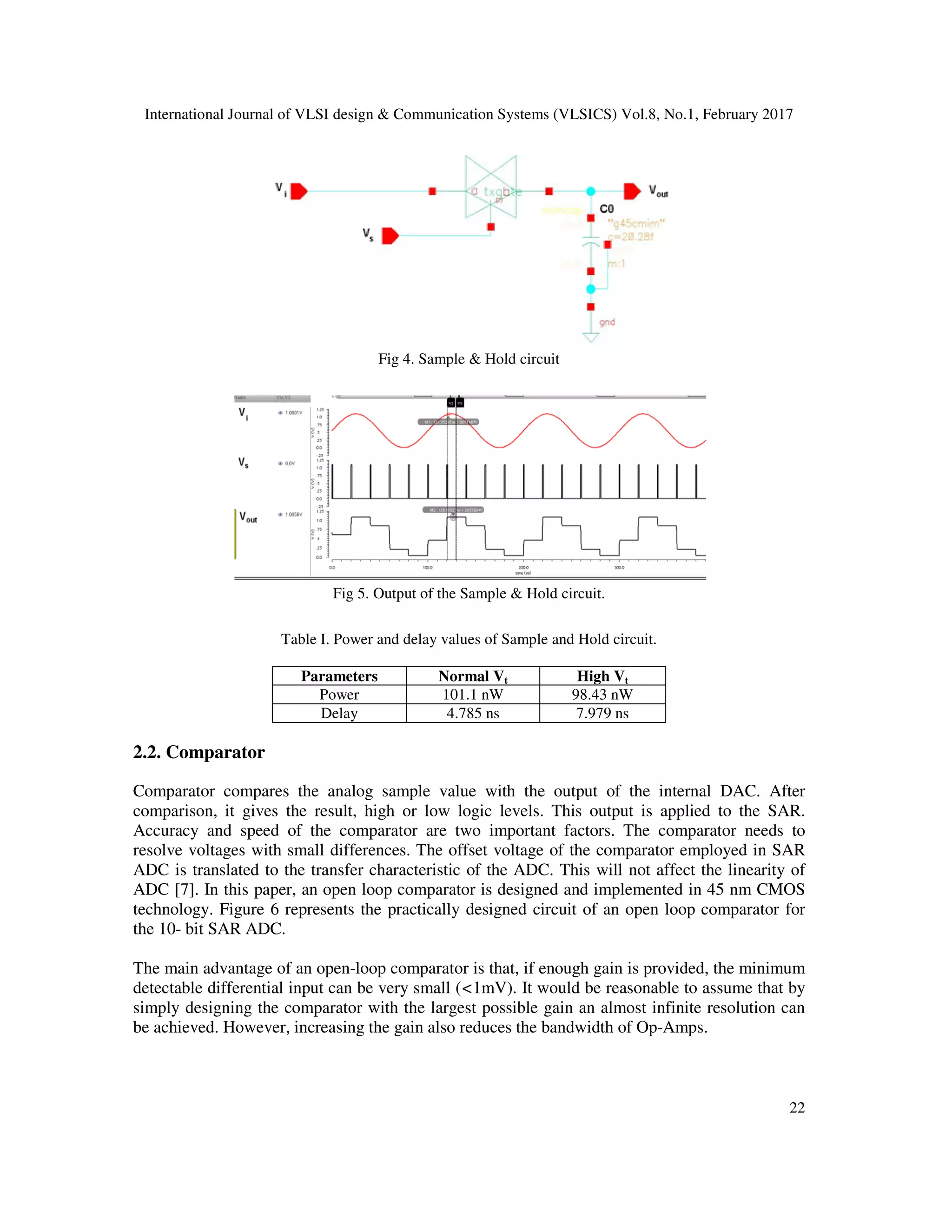 DESIGN OF LOW POWER SAR ADC FOR ECG USING 45nm CMOS TECHNOLOGY | PDF