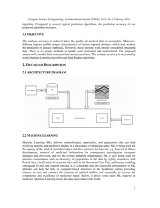 Disease Prediction Using Machine Learning Over Big Data | PDF