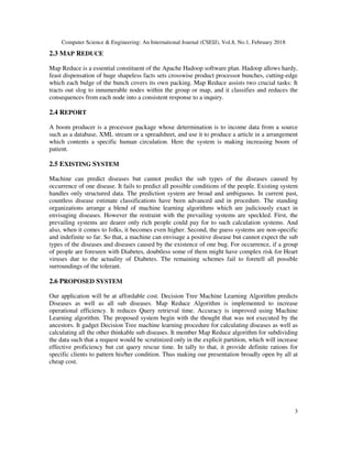 Disease Prediction Using Machine Learning Over Big Data | PDF