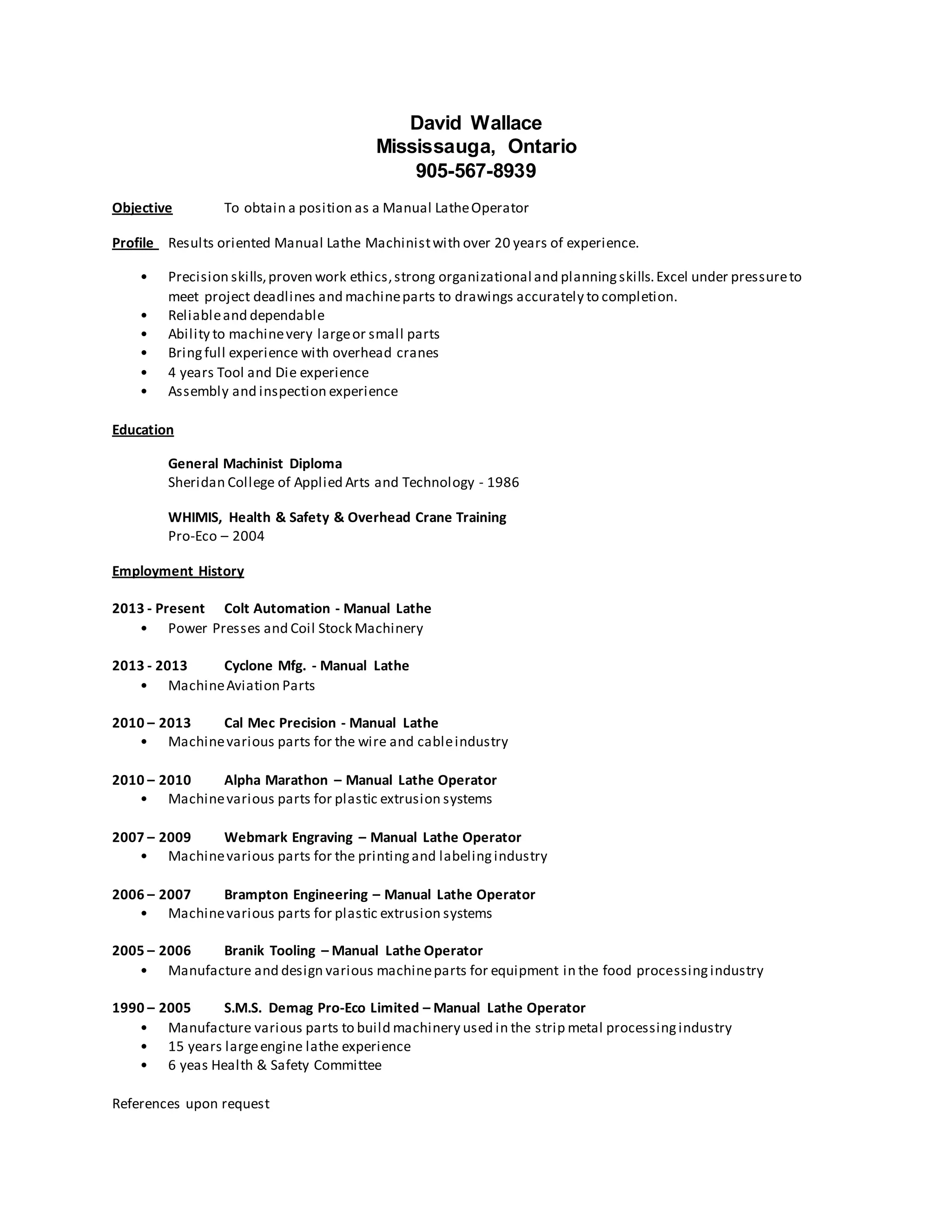 Resume 2014 | DOCX