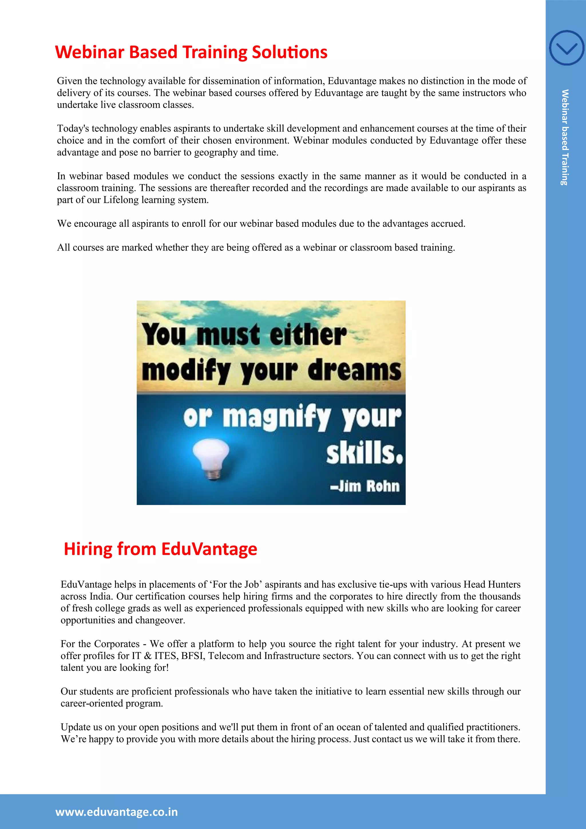 EduVantage eBrochure | PDF