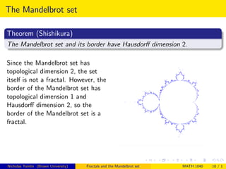 Mandelbrot | PDF