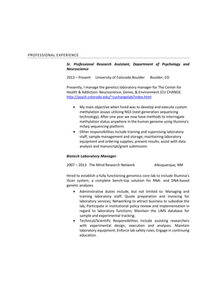 Resume_Marilee Morgan_2016 | PDF