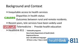 811 Health Evluation Strategy | PPTX