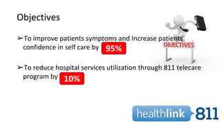 811 Health Evluation Strategy | PPTX