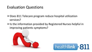 811 Health Evluation Strategy | PPTX